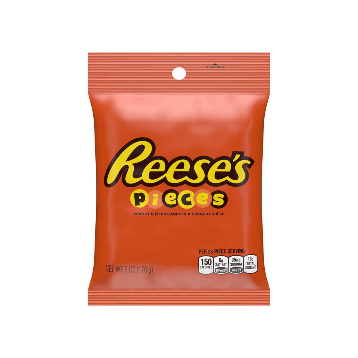 Reeses Pieces Peg Bag 12ct – Empire Snack Distributors